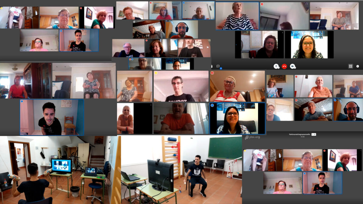 Segundo turno de teleterapias | Asociación Parkinson Elche