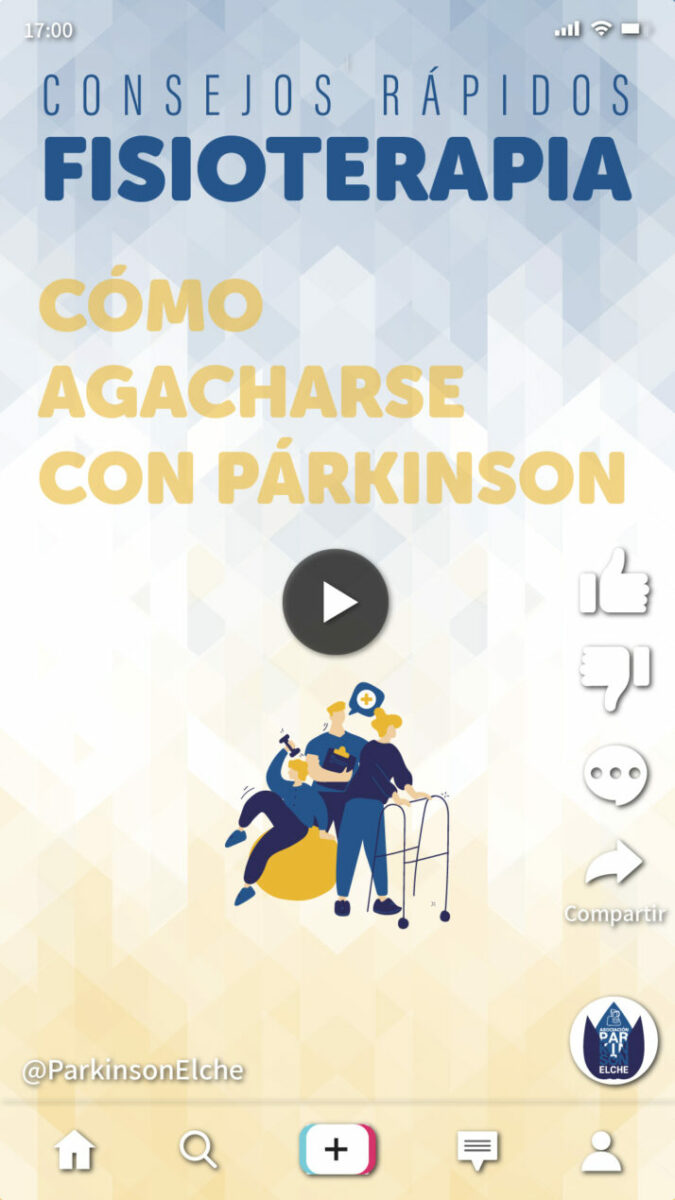 Cómo agacharse con párkinson